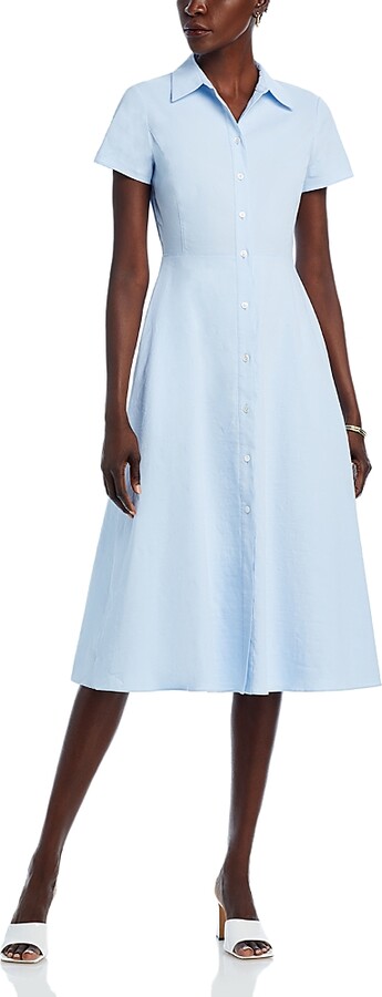 Theory Midi Shirtdress - ShopStyle