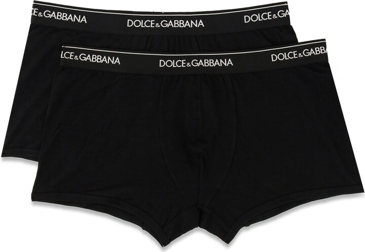 Dolce & Gabbana Pack Of Two Boxers - ShopStyle