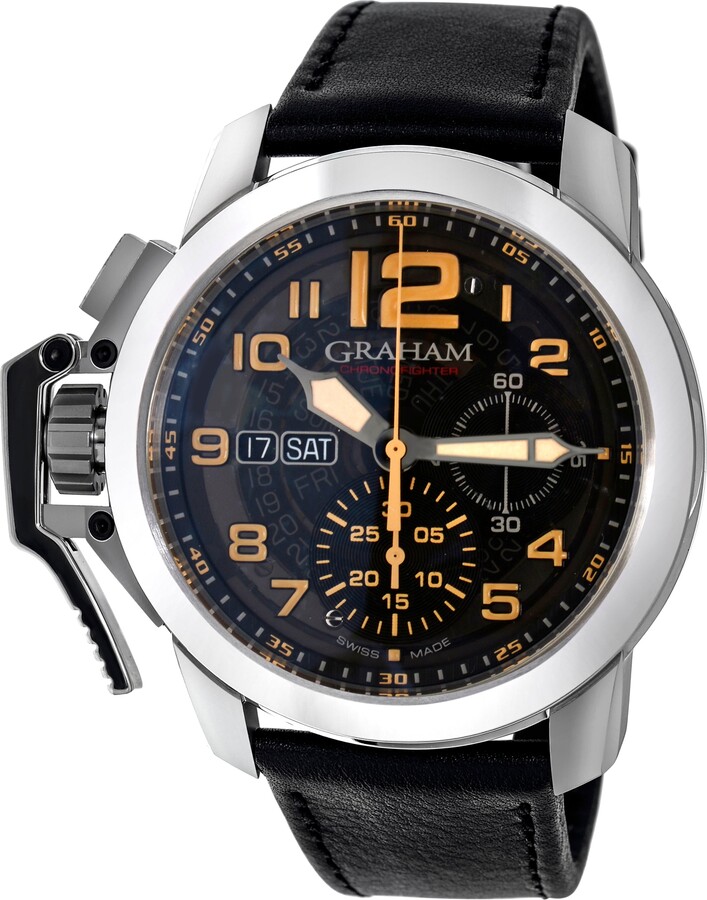 Graham Chronofighter Oversize Superlight Carbon Chronograph Automatic ...