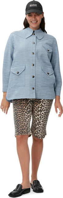 Ganni Slub Jacket - ShopStyle