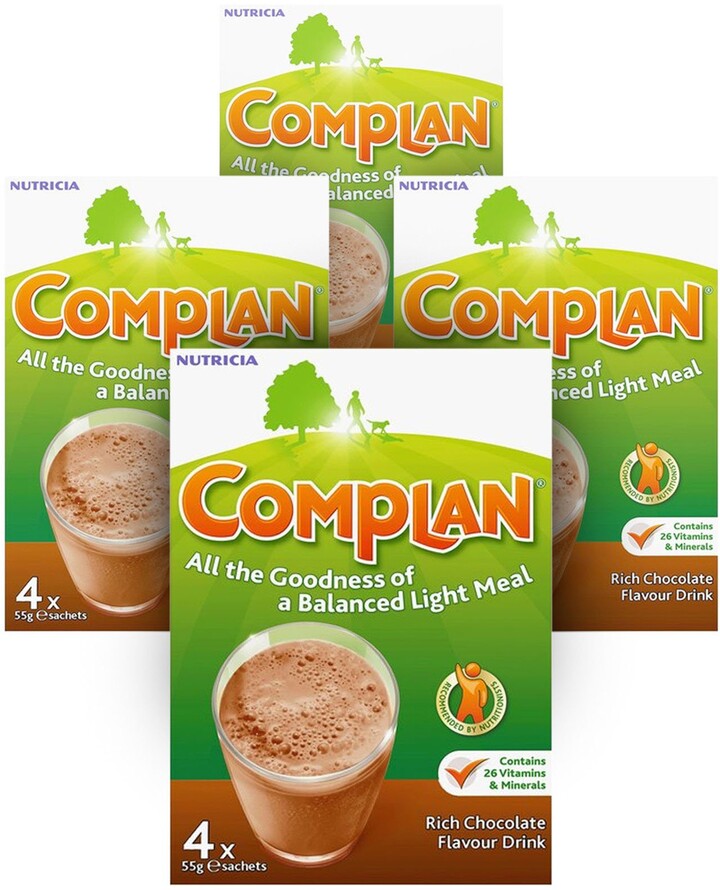 Complan Chocolate Flavour Sachets 55G X 16 - ShopStyle Bath & Body