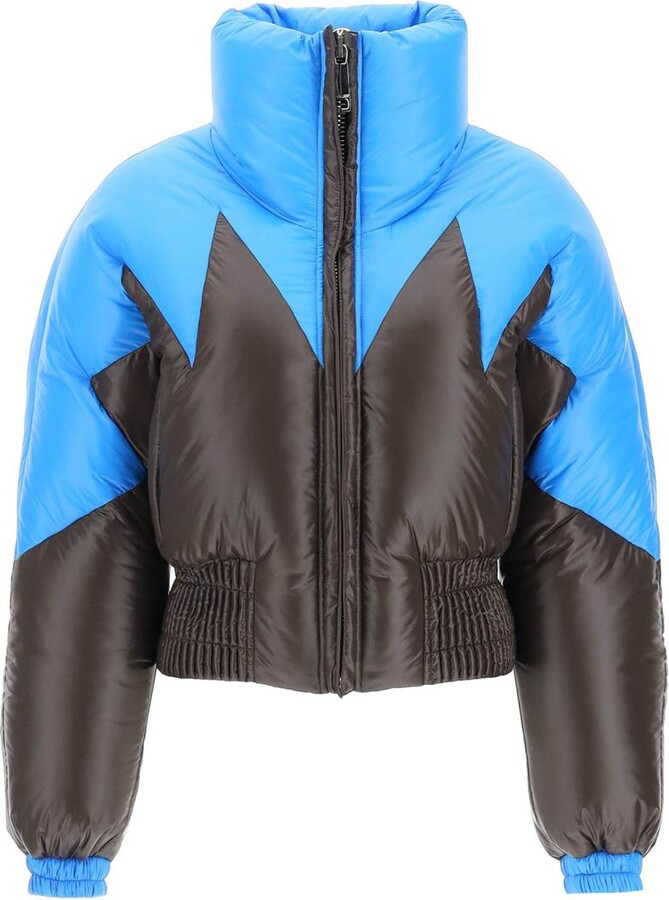 KHRISJOY 'puff peak' cropped puffer jacket - ShopStyle