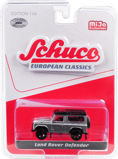 Land Rover Defender Silver "European Classics" Series Limited Edition ...