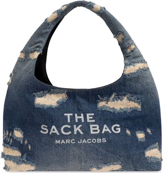 Marc Jacobs The Rip And Repair Denim Sack Shoulder Bag - ShopStyle