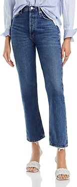 AGOLDE '90s Pinch Waist High Rise Straight Jeans in Range - ShopStyle