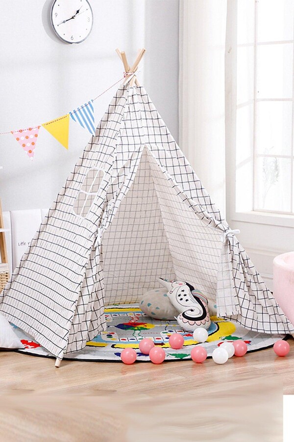 M0670586503747 Indoor Cotton Triangular Play Tent for Kids - ShopStyle ...