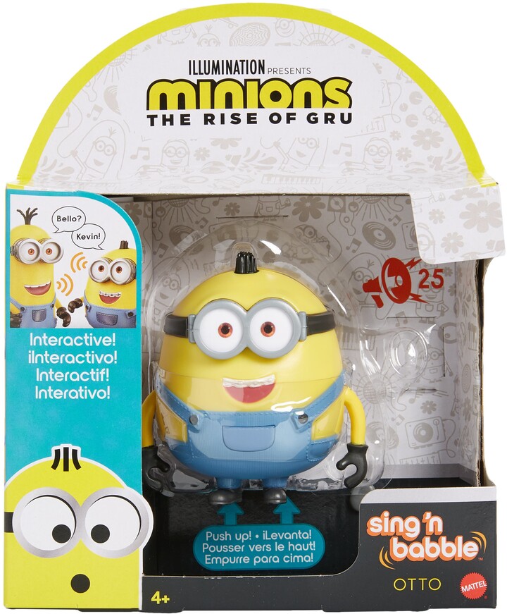 Mattel Minions: The Rise of Gru Sing 'N Babble Otto Toy - ShopStyle