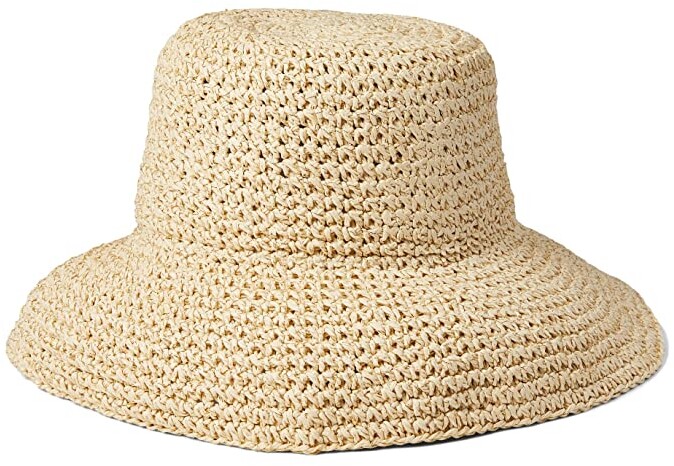 Kurt Geiger Straw Metallic Hat - ShopStyle