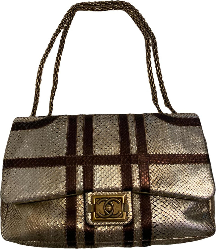 Chanel 2.55 Python Crossbody Bag - ShopStyle