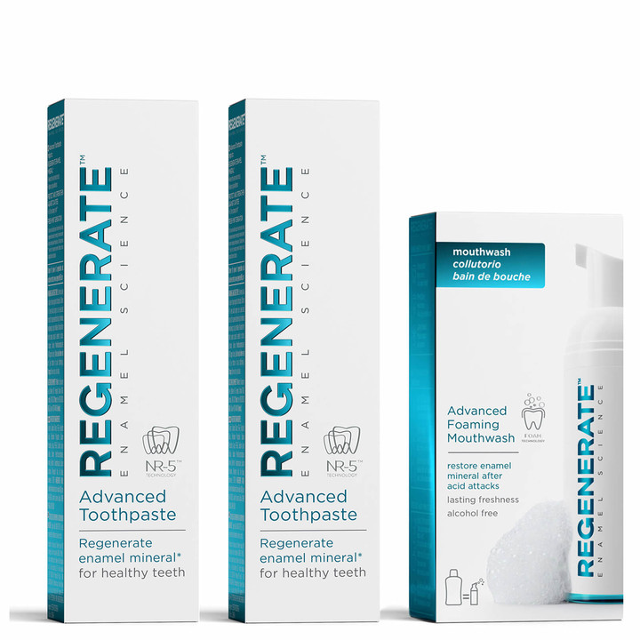 Regenerate Advanced Toothpaste Duo and Mouthwash Bundle - ShopStyle Makeup