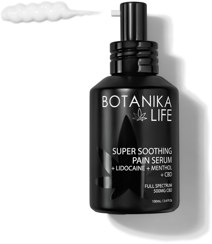 Botanika Life 3.4 oz. SSuper Soothing Pain Serum + Lidocaine + Menthol ...