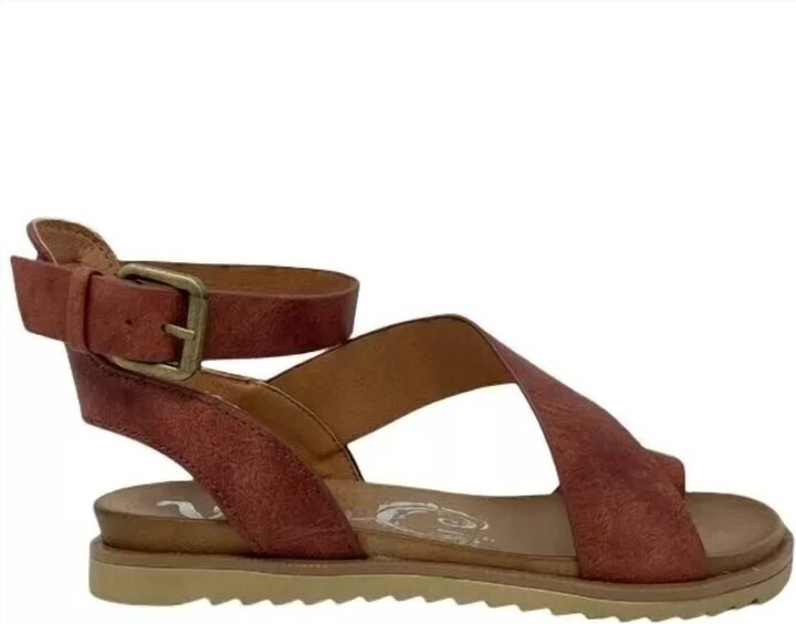 Very G Women's Steffy Sandal In Rust - ShopStyle