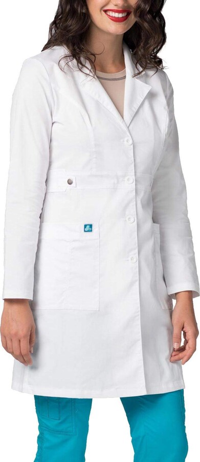 Adar Uniforms Adar Universal Stretch Lab Coat for Women - 36" Tab-Waist ...