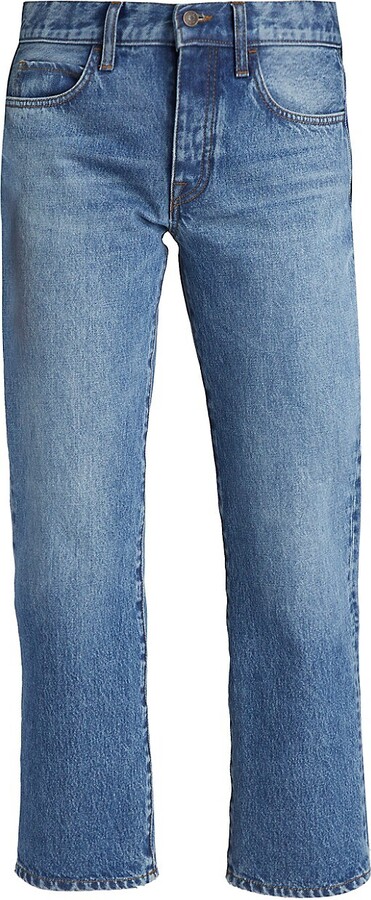 The Row Goldin Low-Rise Kick-Flare Cropped Jeans - ShopStyle