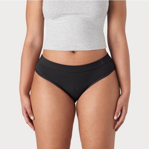 THINX Super Absorbency Bikini - Black - ShopStyle Panties
