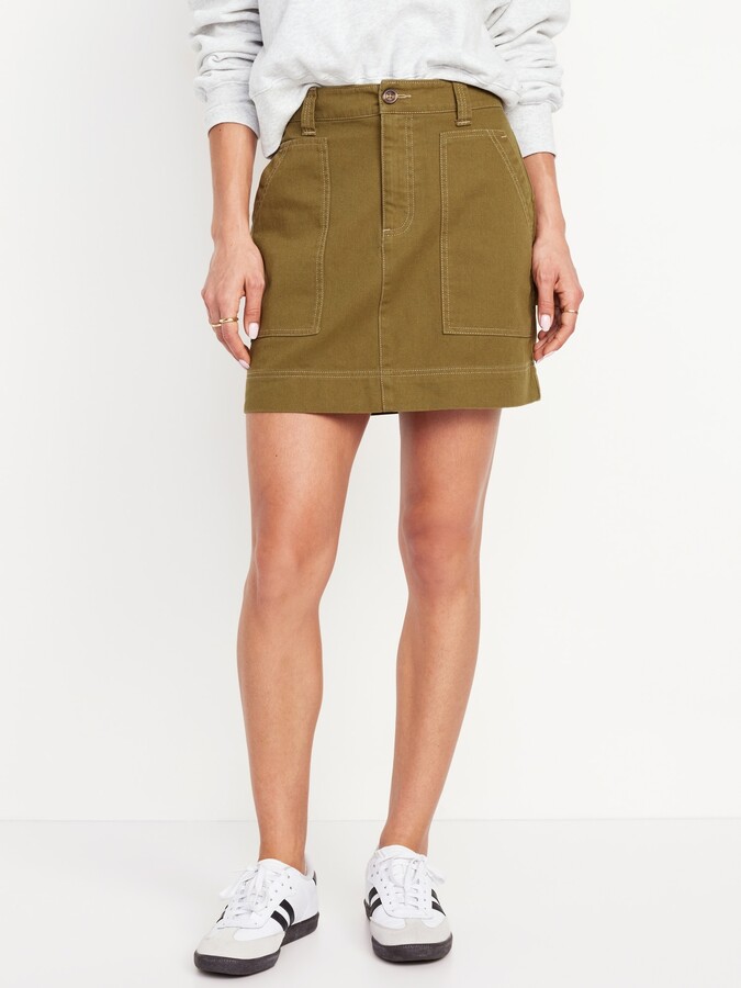 Old Navy Utility Mini Skirt - ShopStyle