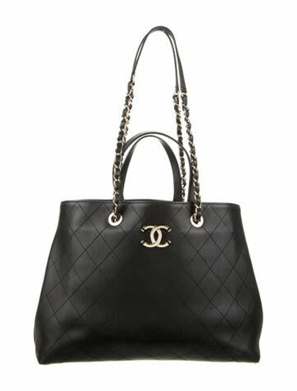 Chanel Quilted Shopping Tote - ShopStyle
