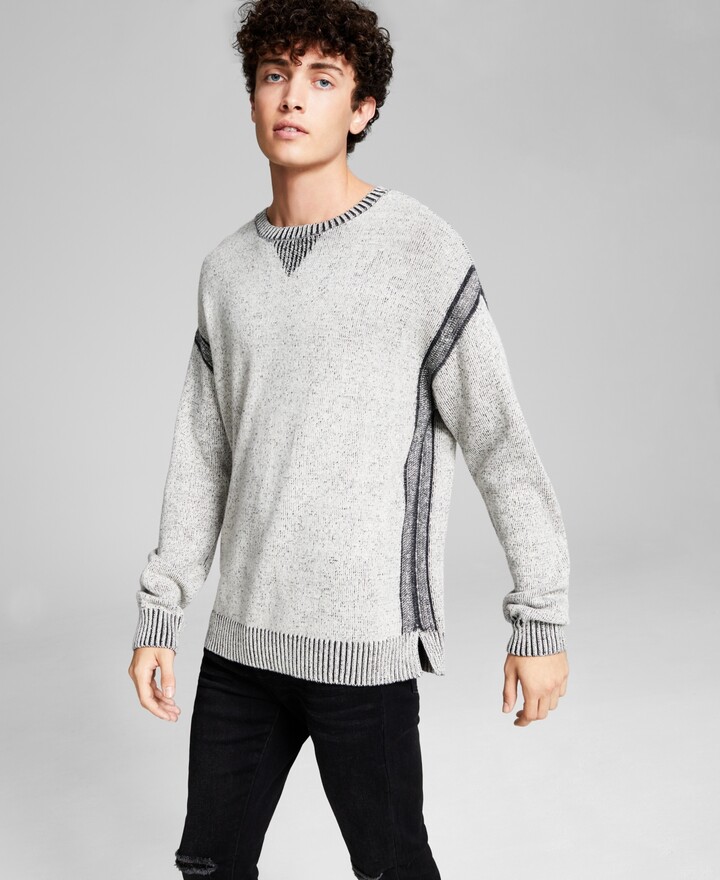 And Now This Men's Oversized Sleeve Detailed Sweater, Created for Macy ...
