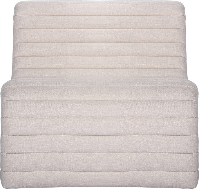 Storied Home BouclÃ© Fabric Upholstered Chair with Channel Stitch ...