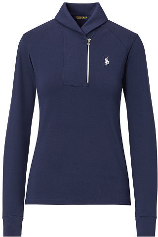 Ralph Lauren Golf Shawl-Collar Half-Zip Pullover - ShopStyle Activewear ...
