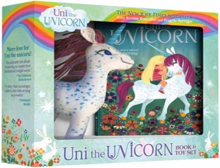 Brigette Barrager Uni the Unicorn Book and Toy Set Book - ShopStyle
