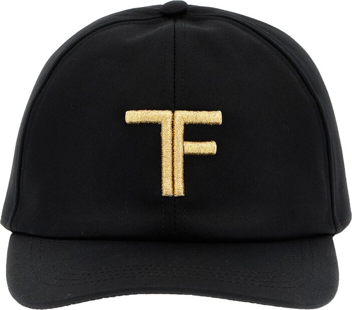 Tom Ford Logo Embroidered Baseball Cap - ShopStyle Hats