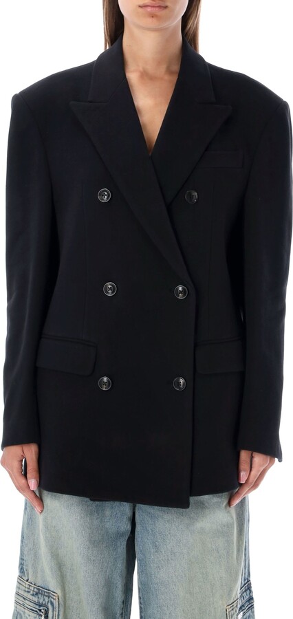 Amiri Double Breasted Blazer - ShopStyle