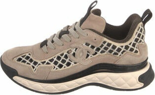 Chanel 2021 Interlocking CC Logo Sneakers - ShopStyle