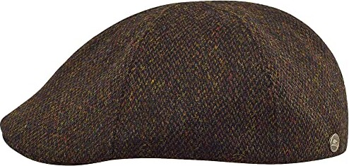 Sterkowski Rusty Cap | Harris Tweed Flat Cap for Men and Women | Derby ...