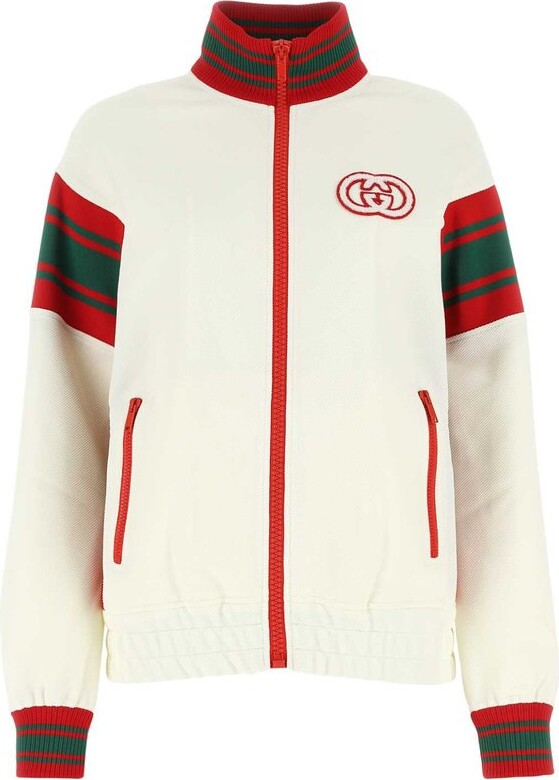Gucci Interlocking G Zip-Up Track Jacket - ShopStyle