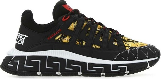 Versace Trigreca Low-Top Sneakers - ShopStyle Trainers & Athletic Shoes