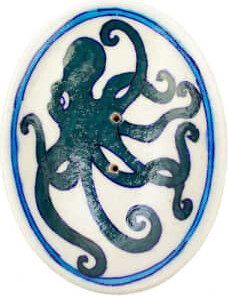 AARVEN Jaipur Hand Painted Indian Soap Dish 'octopus' - ShopStyle ...