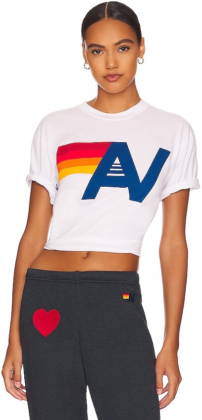 Aviator Nation Logo Boyfriend Tee - ShopStyle T-shirts