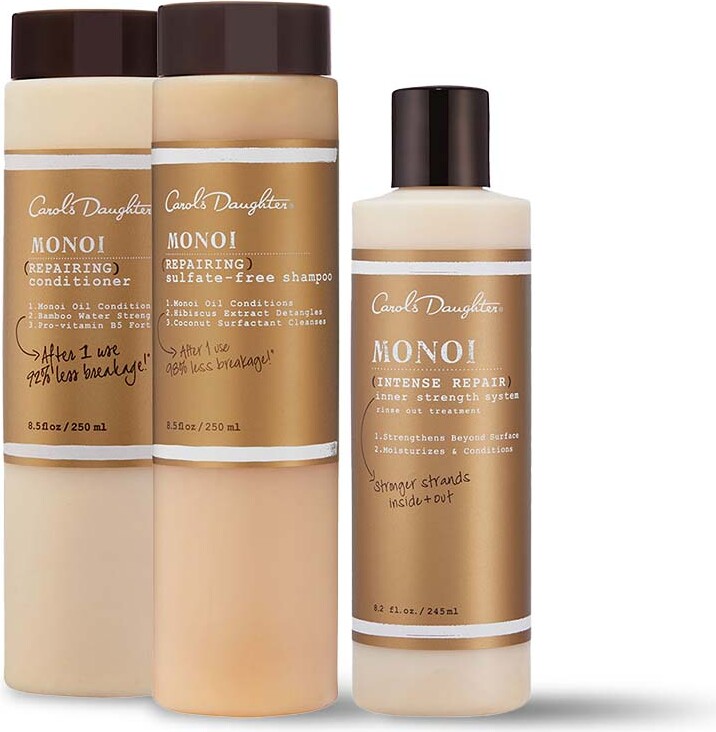 Carol's Daughter Monoi Complete Inner Strength System with Shampoo ...
