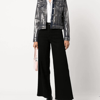 Madison.Maison Metallic Denim Jacket - ShopStyle