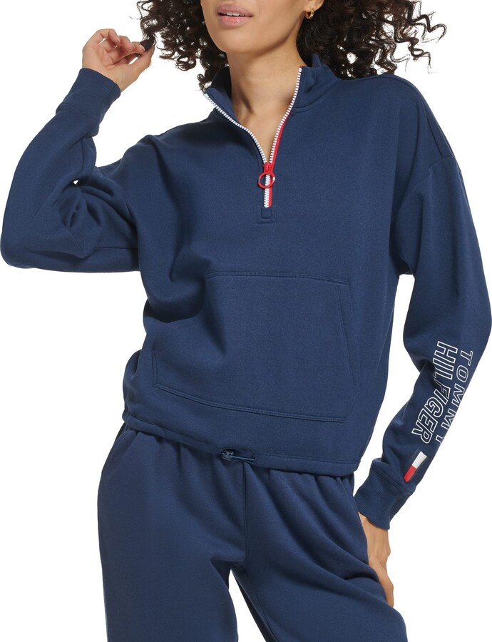 Tommy Hilfiger Women's Gathered Hem with Bungee Kanga Pocket Ring ...