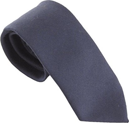 Van Buck England Plain Navy Blue Wool Tie by Van Buck - ShopStyle