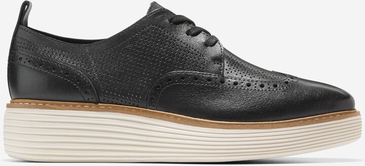 Cole Haan Women's ØriginalGrand Platform Wingtip Oxfords - ShopStyle