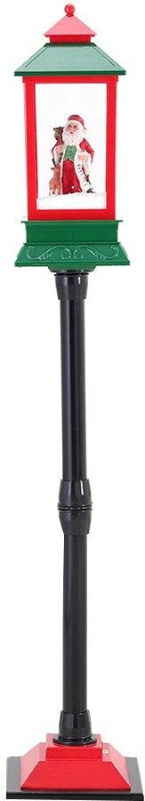 Living and Home 125cm Snowfall Lamp Post with LED Light Unique ...