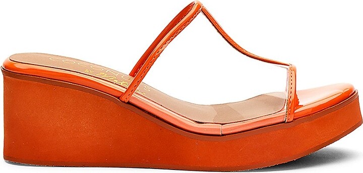 Matisse Transparent Wedge Sandals - ShopStyle