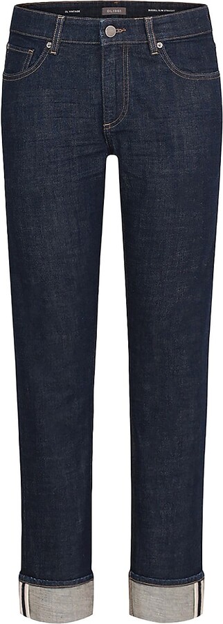 DL Premium Denim Russell Slim Straight Jeans - ShopStyle