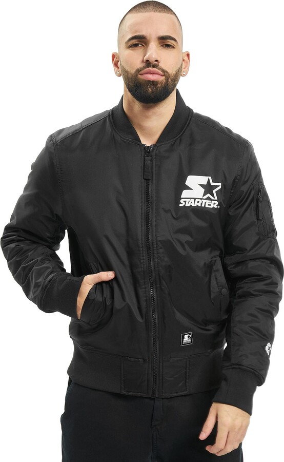 STARTER BLACK LABEL Men's Starter The Classic Logo Bomber Jacket - ShopStyle