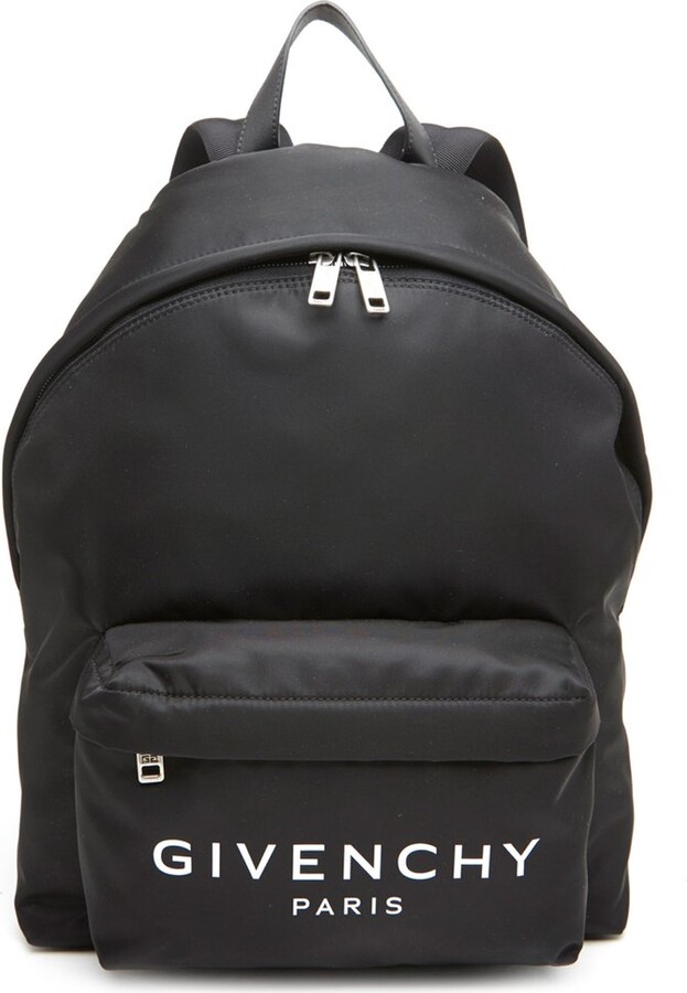 Givenchy Paris Logo Zipped Backpack - ShopStyle
