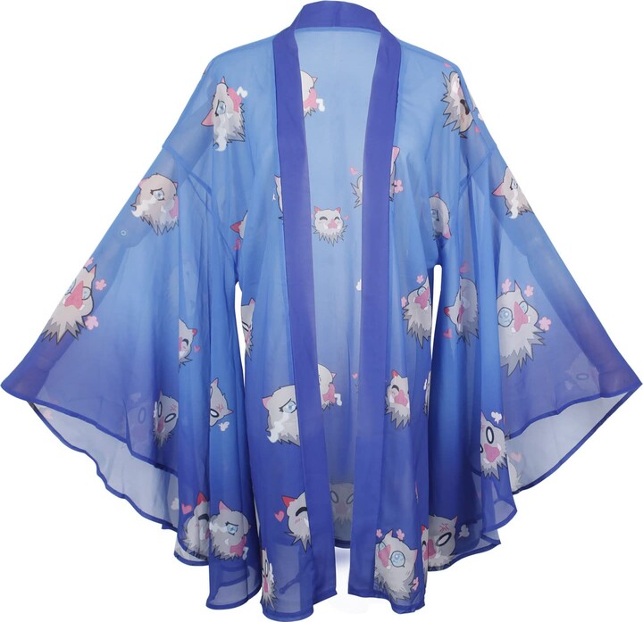 polemaetus Shinobu Tanjiro Nezuko Robe Cloak Demon Slayer Cosplay ...