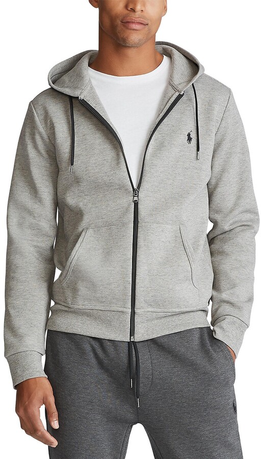 Polo Ralph Lauren Double Knit Tech Zip-Up Hoodie - ShopStyle