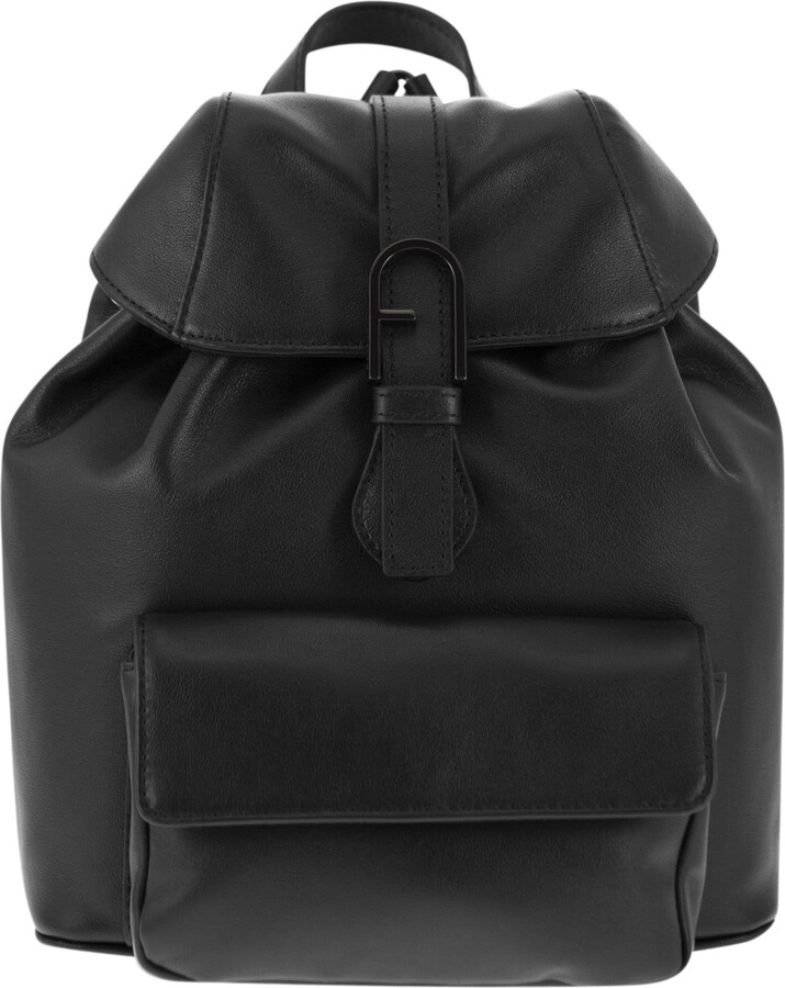 Furla Flow - Leather Backpack - ShopStyle