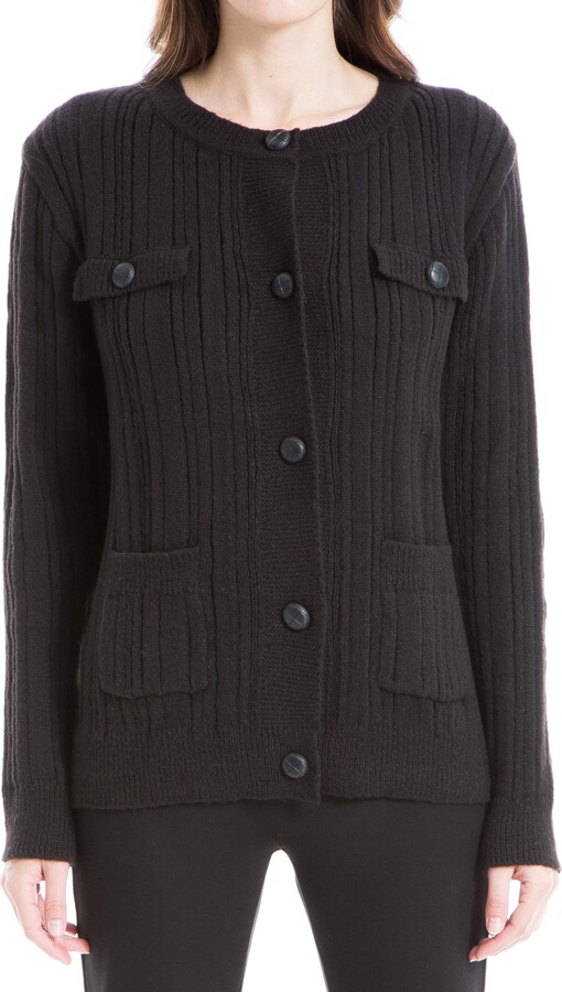 Max Studio Long Sleeve Cardigan - ShopStyle