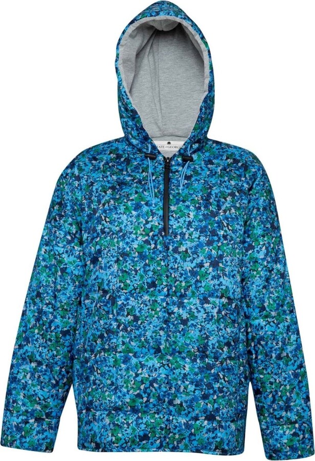 STATE OF GEORGIA - The Bomber Jacket Floral Explosion Blue - ShopStyle