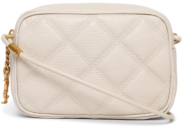 Saint Laurent Mini Becky Camera Bag, Crema Soft White - ShopStyle