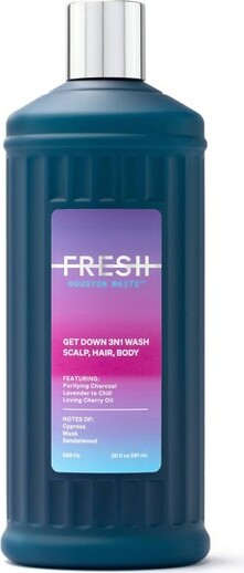 FRESH by Houston White Get Down 3-in-1 Body Wash, Shampoo & Conditioner ...
